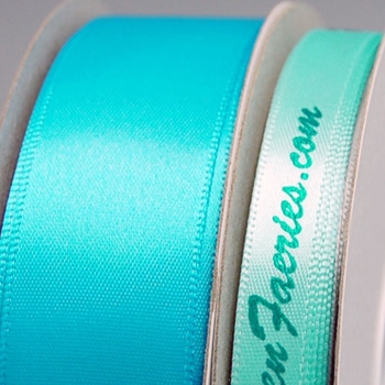 Blue-Green Ribbon Custom | Print My Ribbon