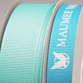 Blue-Green Ribbon Custom | Print My Ribbon