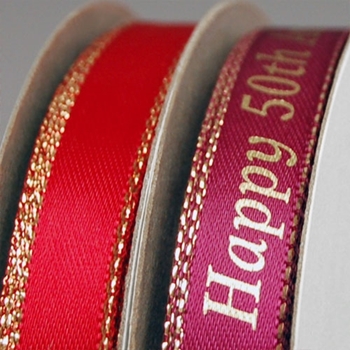 Custom Red Ribbon Styles | Print My Ribbon