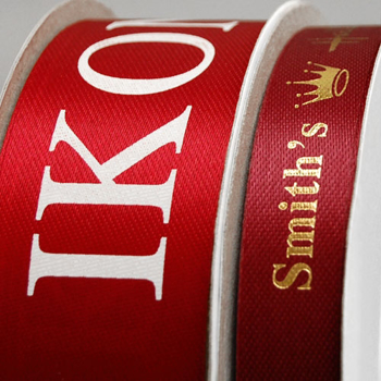 Custom Red Ribbon Styles | Print My Ribbon